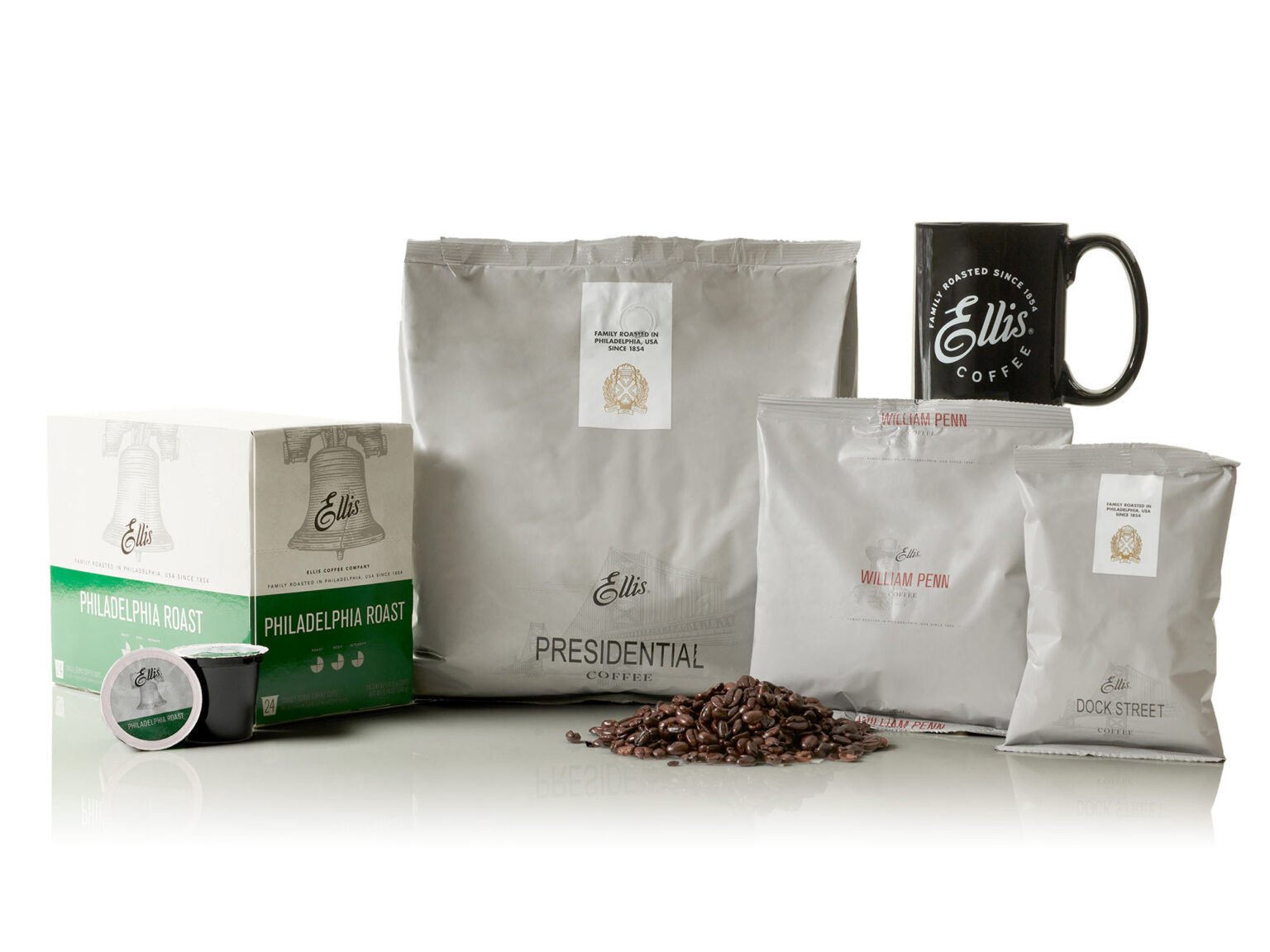 Artisan Whole Bean Coffee and Ground Coffee - Ellis Coffee
